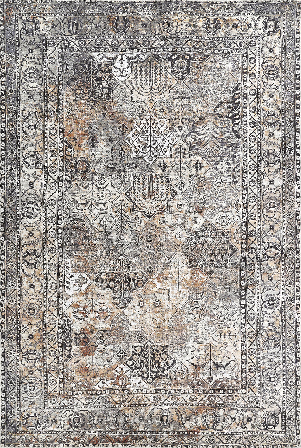 Vintage Tanner Neutral Washable Rug - VITAL 3041-00 – OZ knots